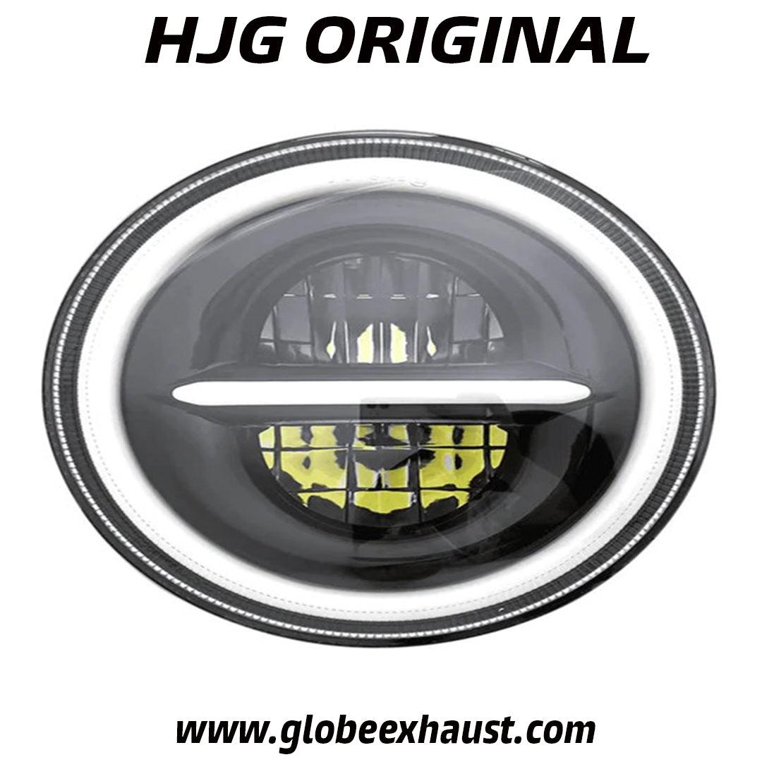 Minus Headlight With Ring For Royal Enfield, Mahindra Thar, Jeep (With