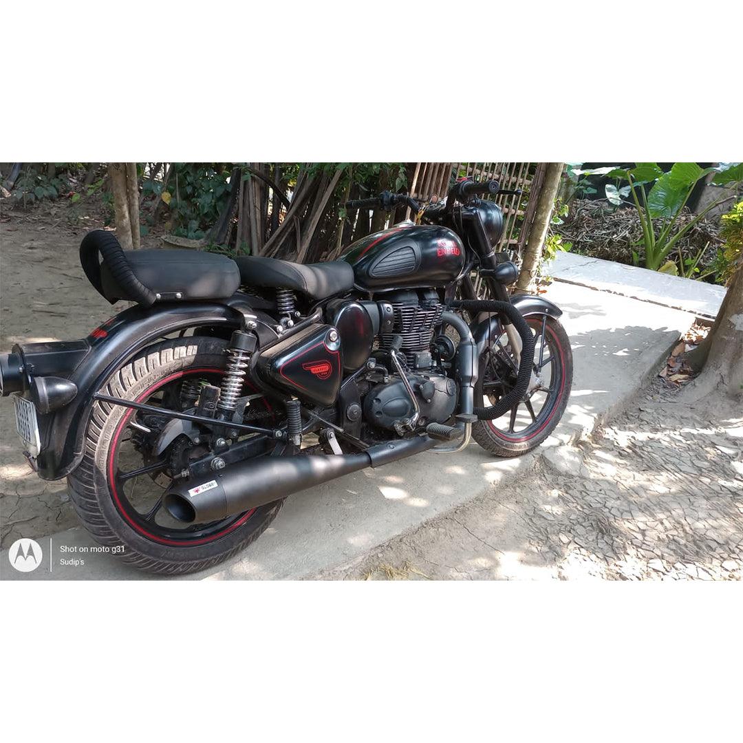 Best Exhaust For Classic 350 Dolphin Premium Black