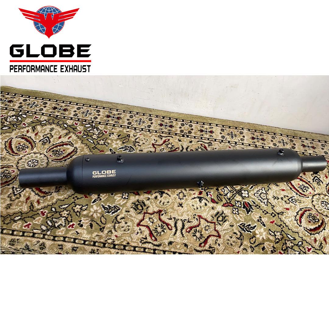 Replica Stainless Steel Matt Black Silencer For Royal Enfield Classic