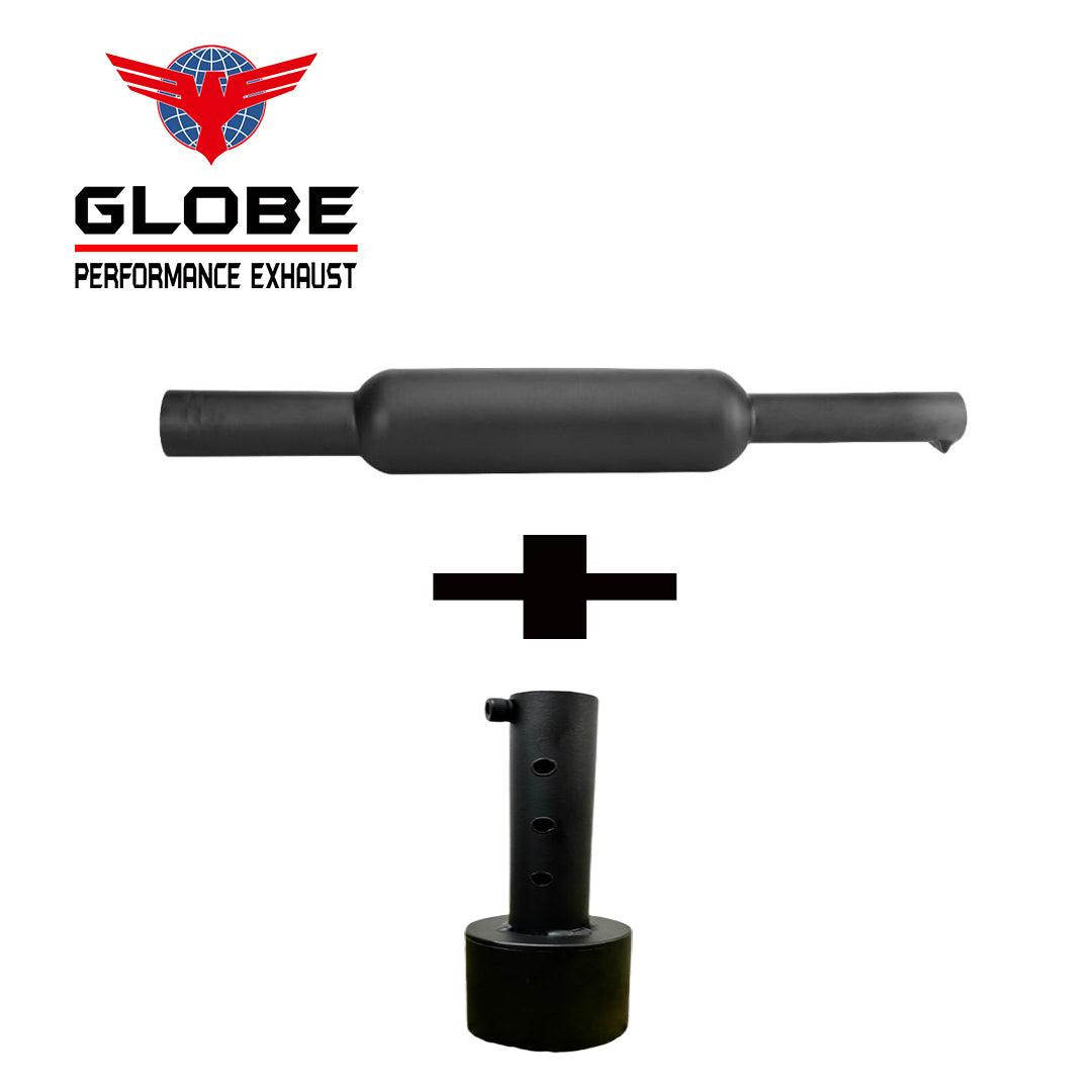 Mini Punjab With Db Killer Black Exhaust For Classic 350 , Standard 35