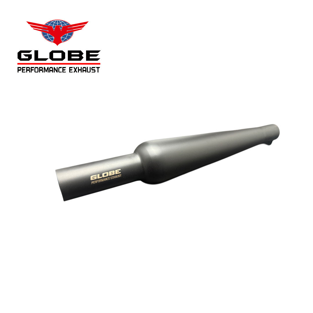 Monster Black Stainless Steel Exhaust For Classic 350 , Standard 350